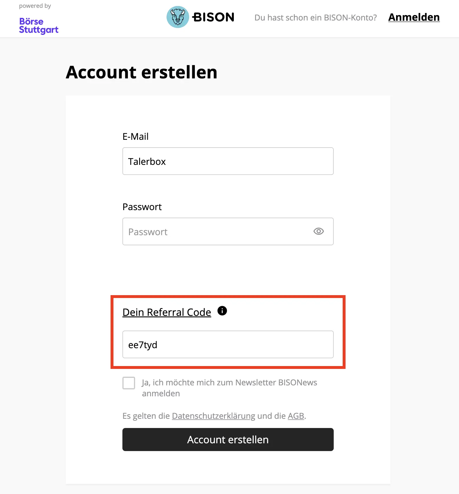 Bison App Aktionscode: 20 € in BTC Gratis - GESTOPPT