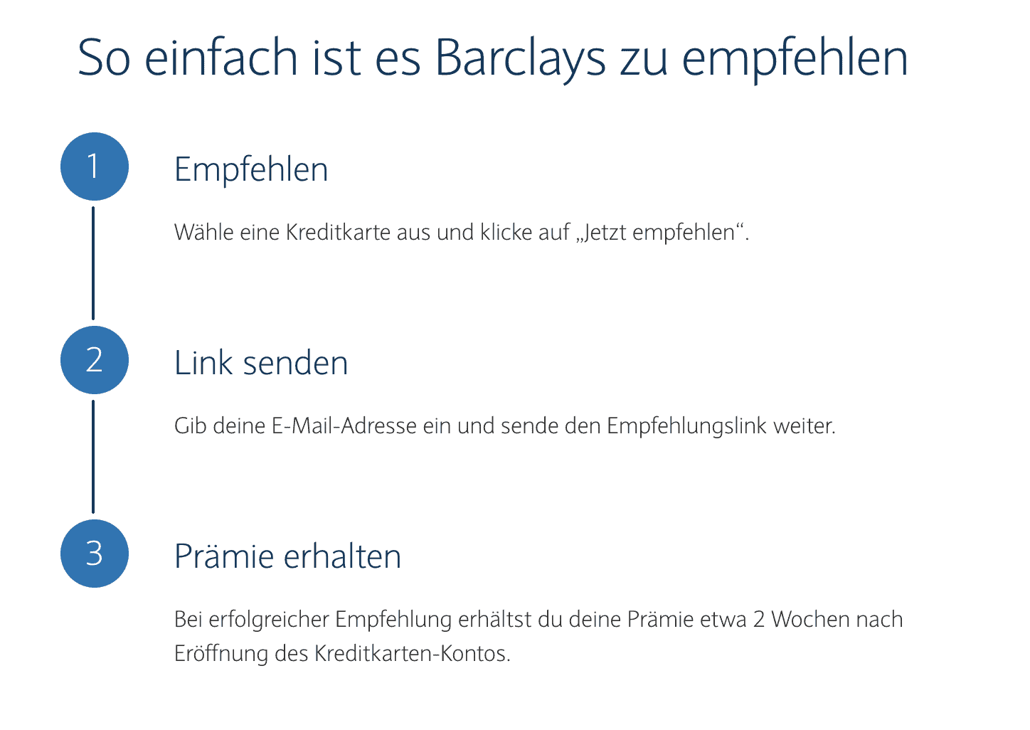 Barclay Freunde Werben